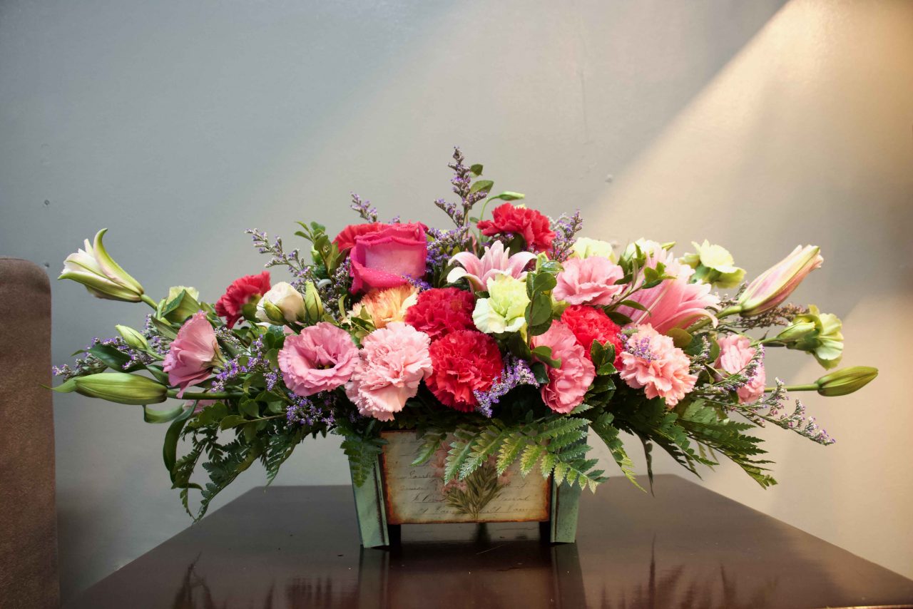 Long and Low Arrangement 3 - The Flower Estate